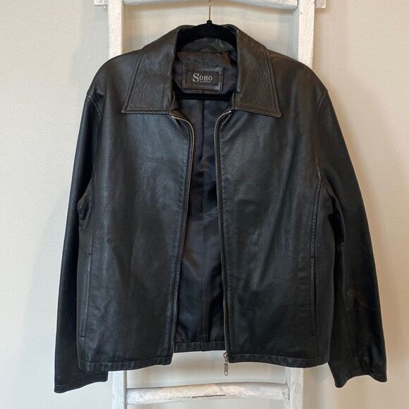 SoHo Workshop | Jackets & Coats | Sohoworkshop Blackleather Jacket ...